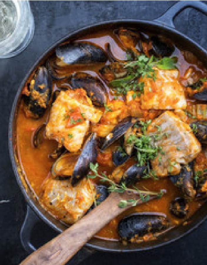 Recipe - One Pot Mussel Stew - Lawer Estates